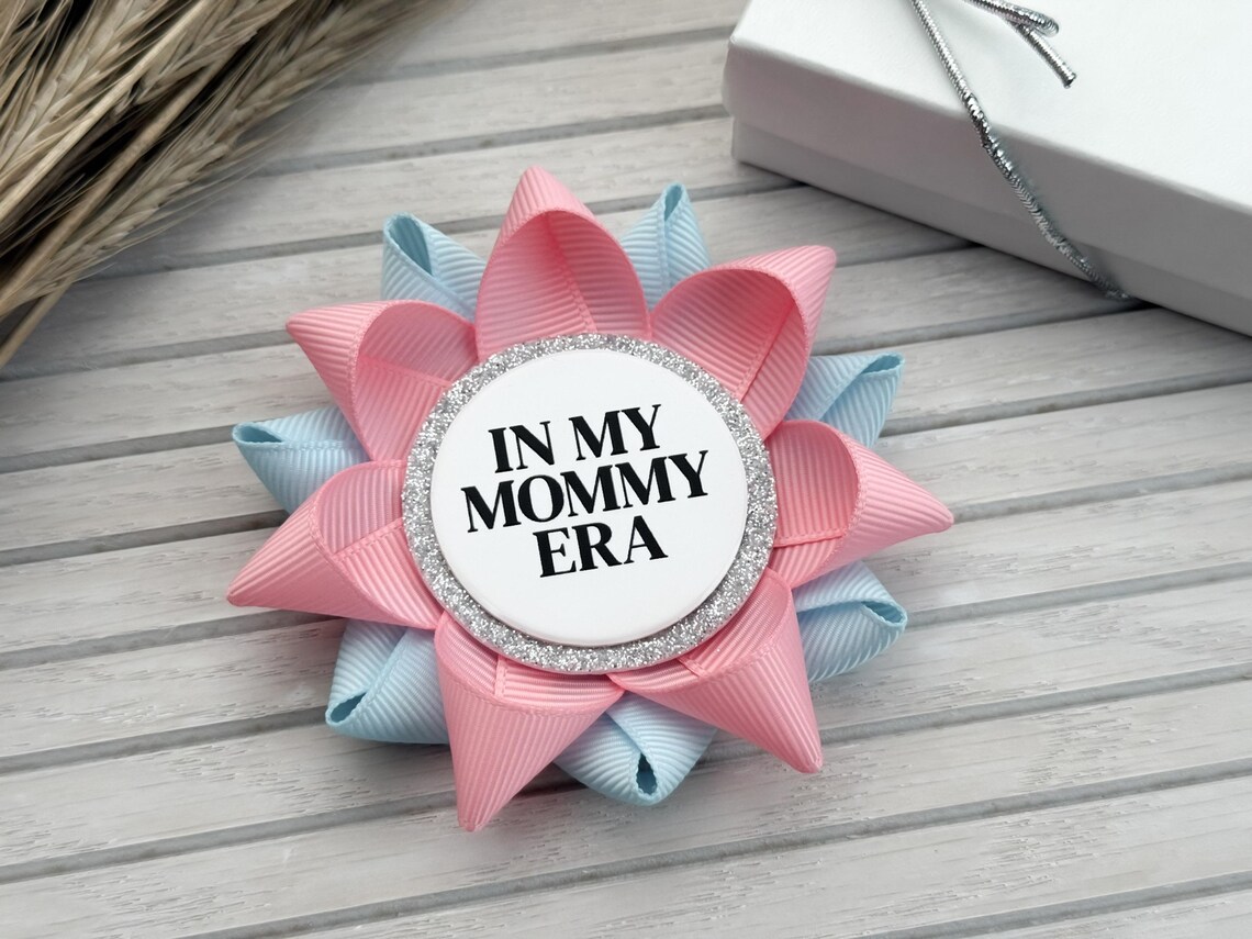 In My Mommy Era Pin, Eras Baby Shower Decorations, Swiftie Enchanted to ...