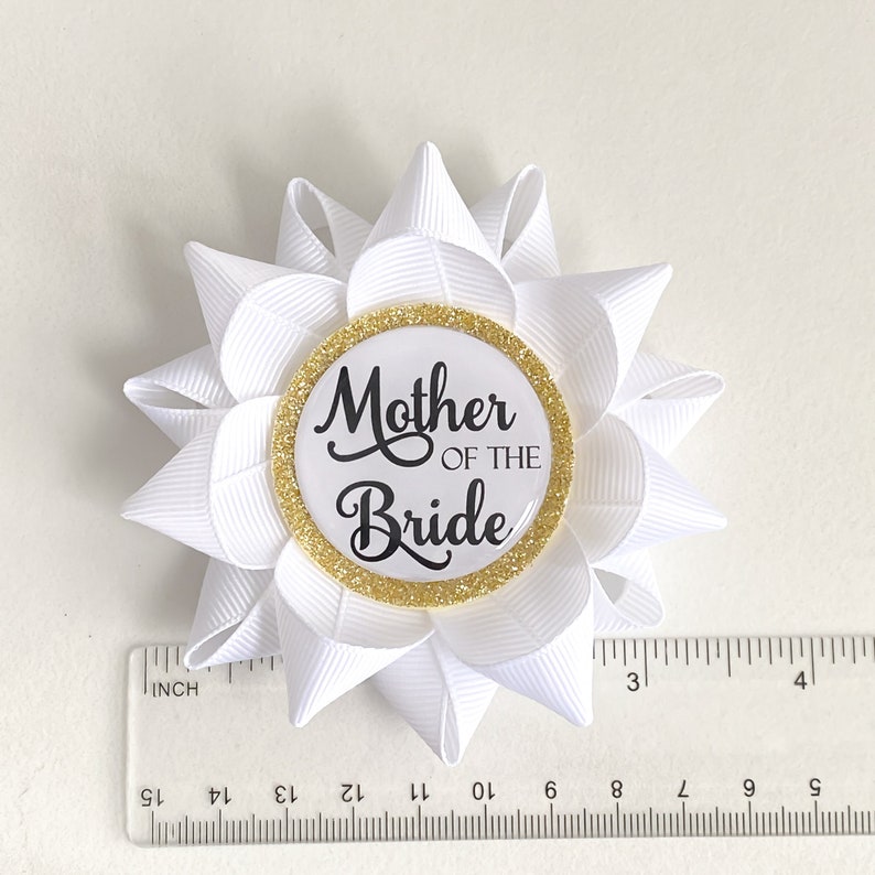 Mother of the Bride Pin Mother of the Bride Corsage Bridal | Etsy