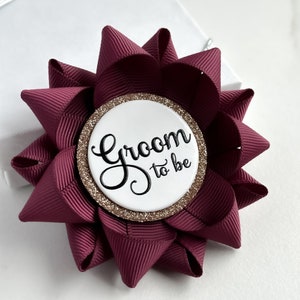 Groom Pin, Groom to Be Pin, Bridal Party Gifts, Bridal Shower Favors ...