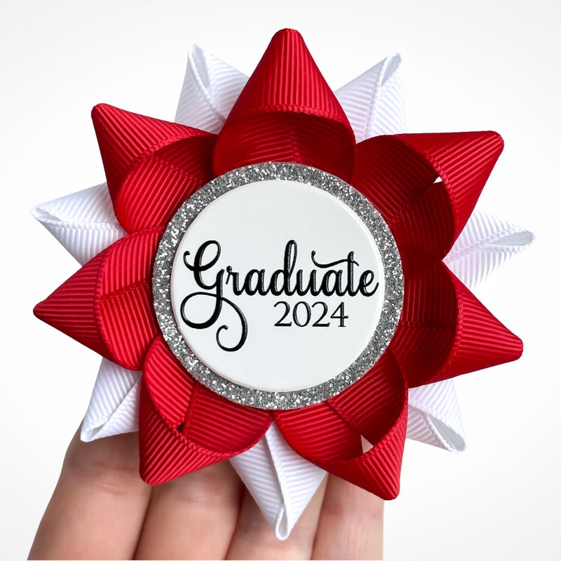 Red White Corsage - Etsy