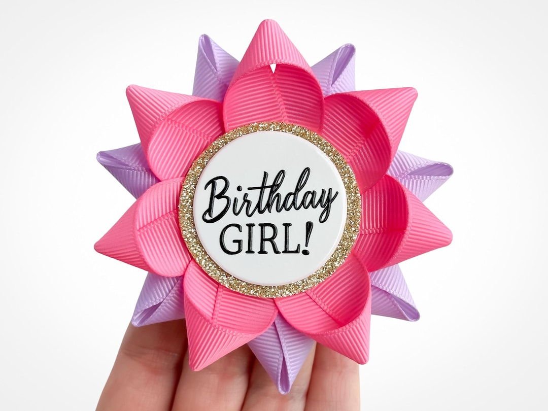 Birthday Girl Pin, Custom Keepsake Gift for Her - Etsy