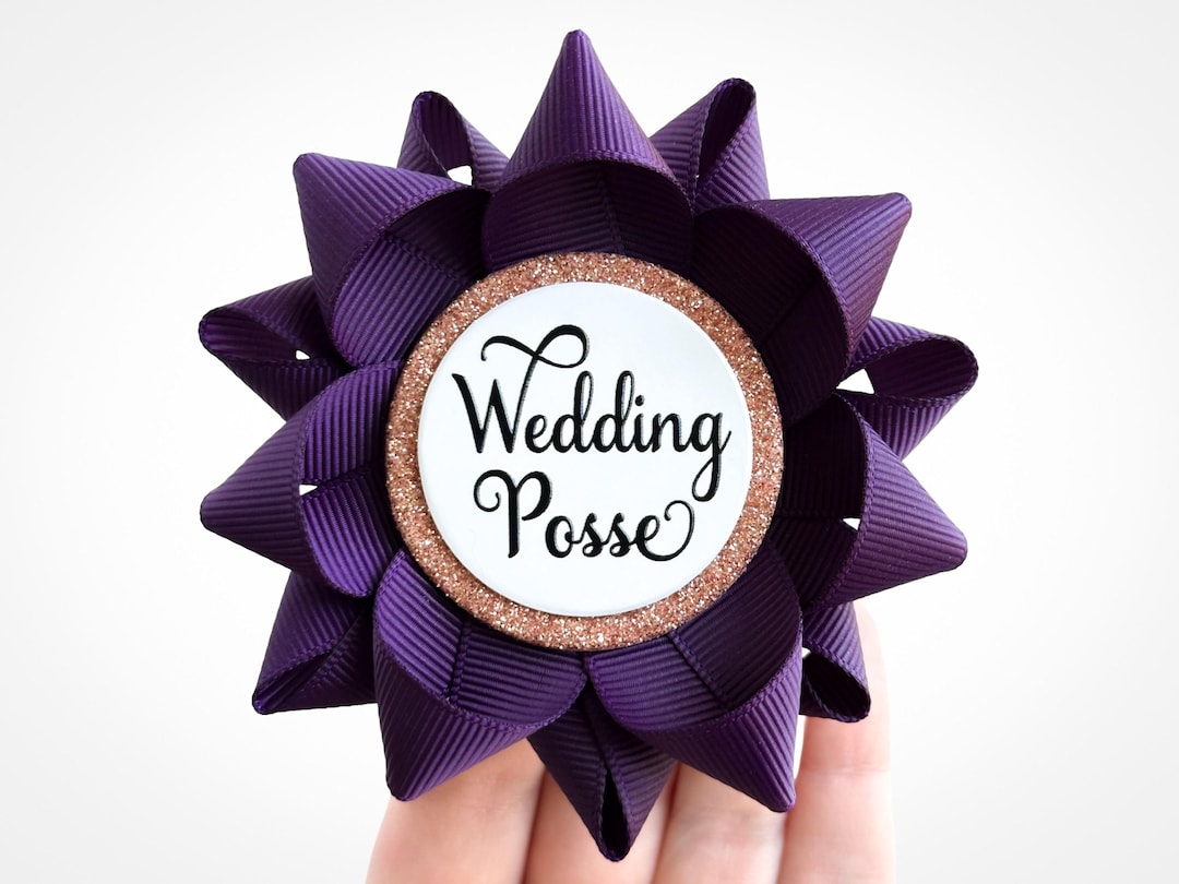 Bachelorette Party Favor Corsage Pins, Wedding Posse Keepsake Gift for ...