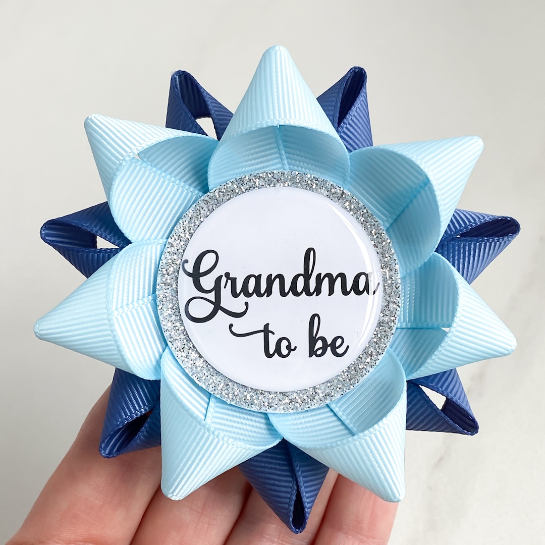 Blue Baby Shower Pins Boy Baby Shower Baby Boy Shower Ideas - Etsy