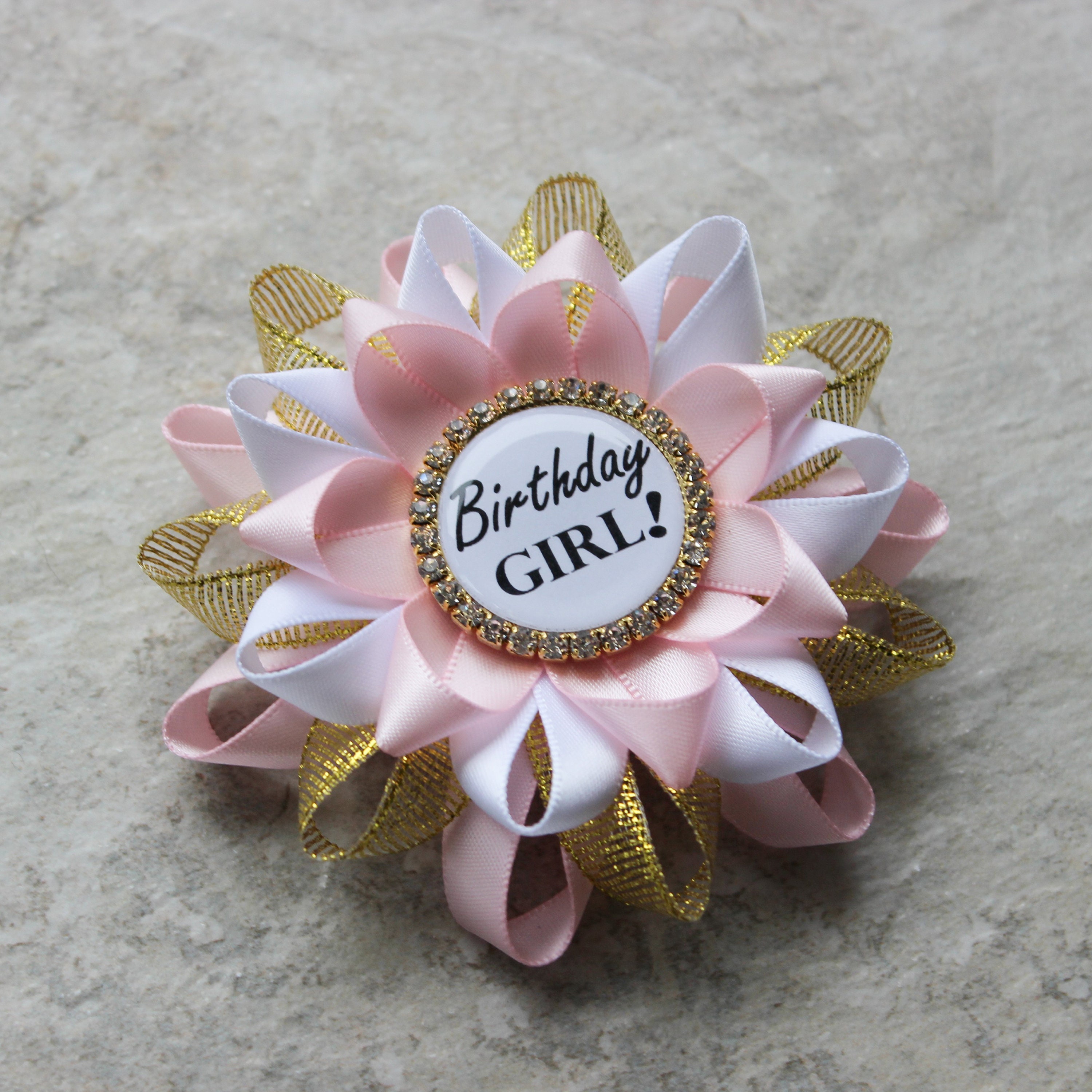 Birthday Girl Pin Birthday Girl Decorations Birthday Gift Etsy Birthday Girl Pin Birthday Girl Decorations Birthday Gift Etsy