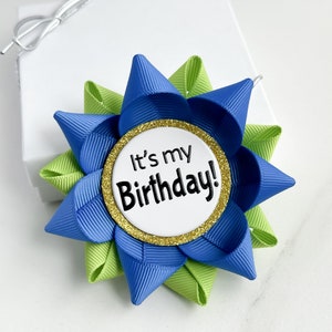 Its My Birthday Pin, Birthday Ribbon Pin, Birthday Party Pin, Birthday ...