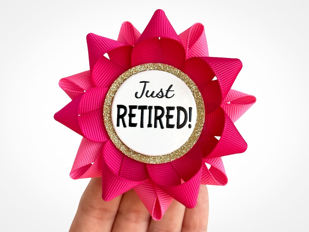 Retirement Gift for Her, Retirement Party Pin Gift, Gift for Coworker ...