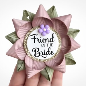 Garden Party Bridal Shower Favors Custom Pins for Guests, Boho Floral ...