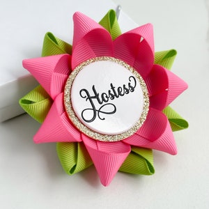 Hostess Gift Ideas Custom Pin, Baby Shower Hostess Gifts, Custom Colors ...