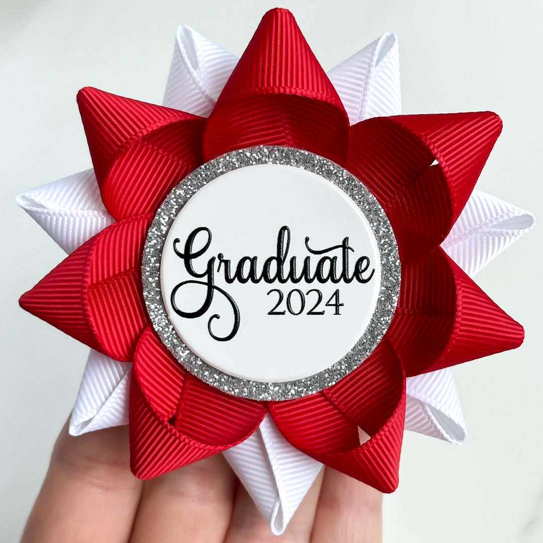 2024 Graduate Pin, Flowers for Graduate, Grad Gifts for Her, Graduation ...