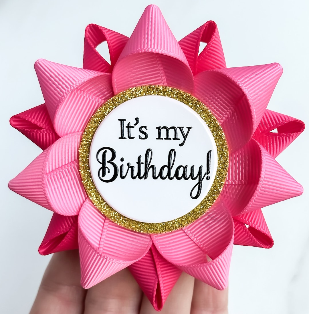 Girl Birthday Gifts, Bright Pink Birthday Party Decorations, It's My ...