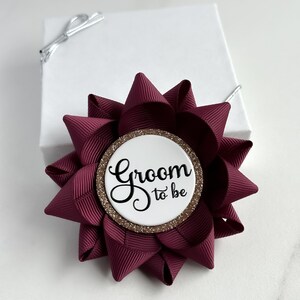 Groom Pin, Groom to Be Pin, Bridal Party Gifts, Bridal Shower Favors ...