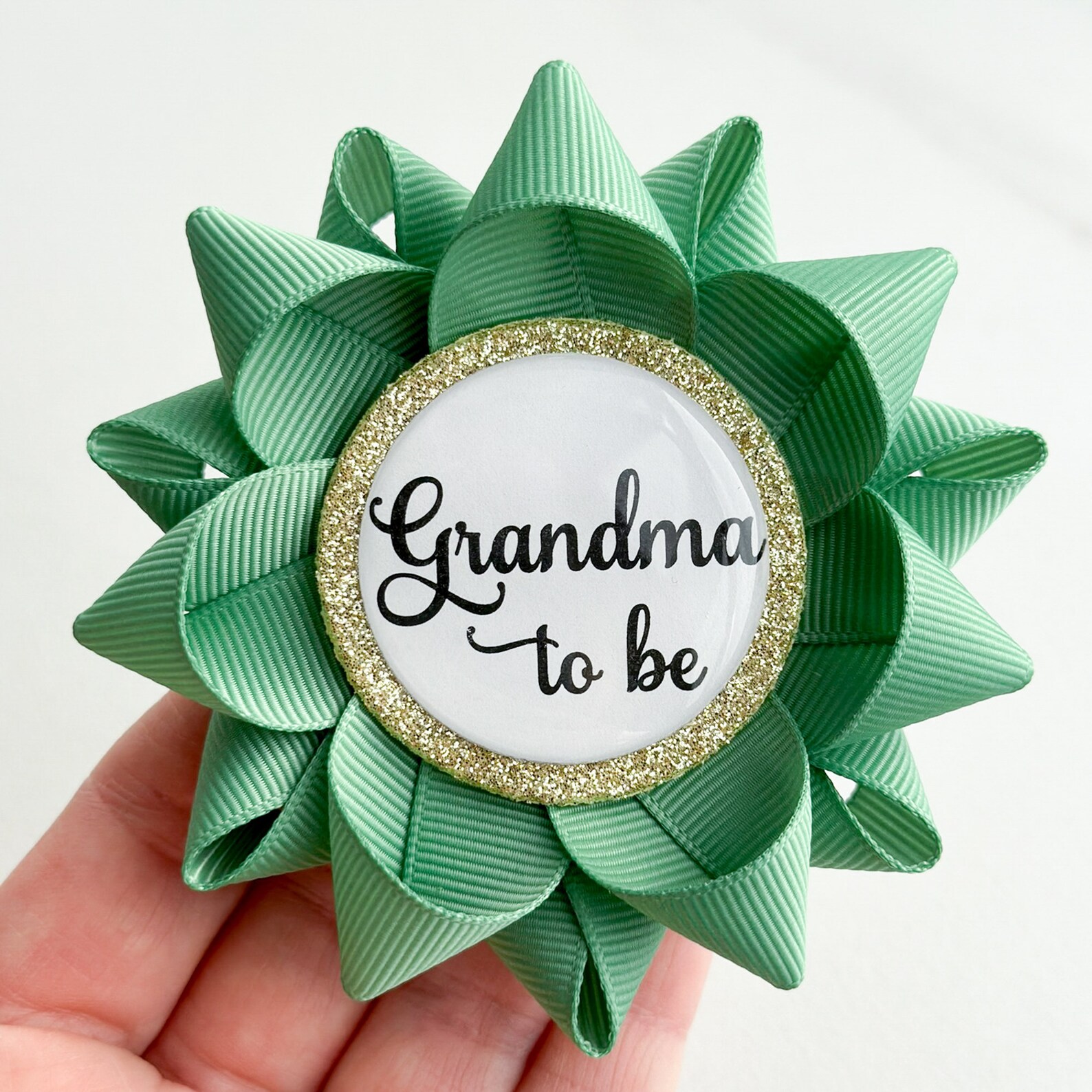 Sage Green Baby Shower Pins Sage Baby Shower Decorations - Etsy