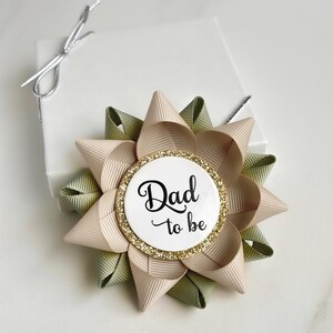 Dad to Be Pin for Baby Shower, Gender Neutral Outdoor Adventure Awaits ...
