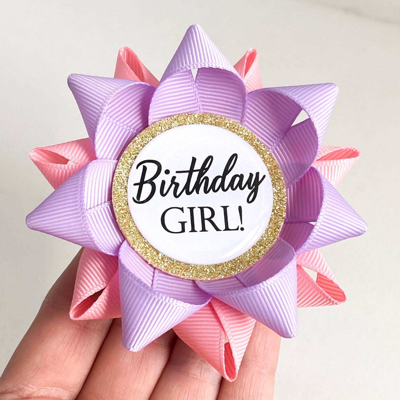 Birthday Party Decorations Girls Birthday Ribbon Birthday | Etsy