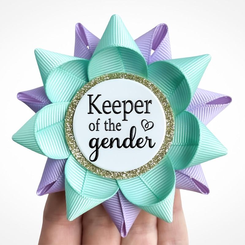 Gender Reveal Pin - Etsy