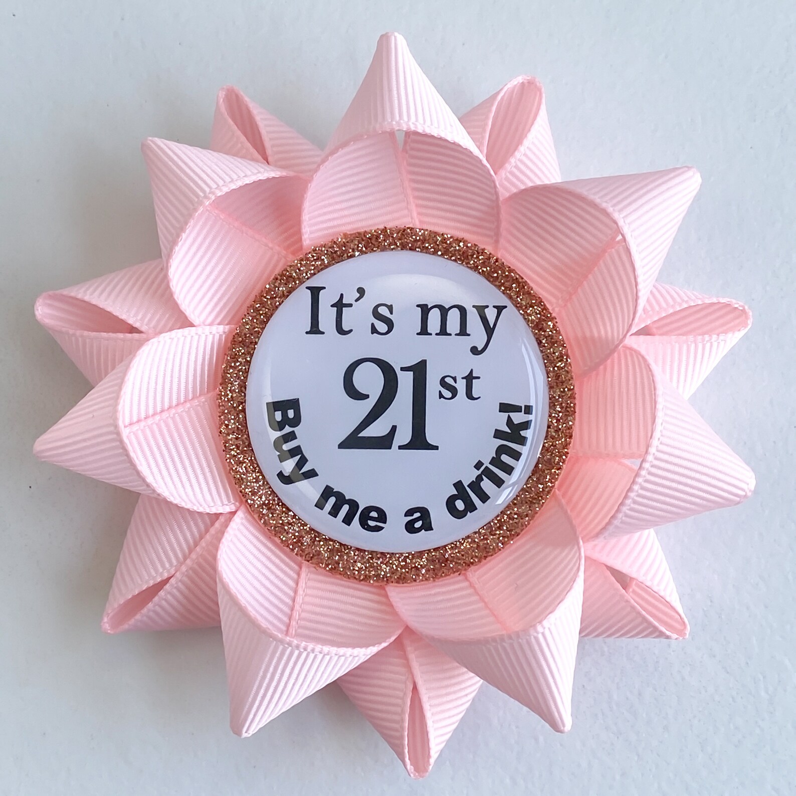 It's My 21st Buy Me a Drink Pin 21st Birthday Party Pin - Etsy