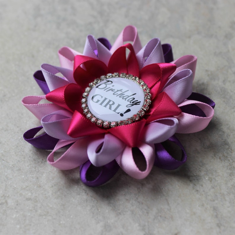 Birthday Girl Pin Birthday Pin Birthday Party Decorations | Etsy