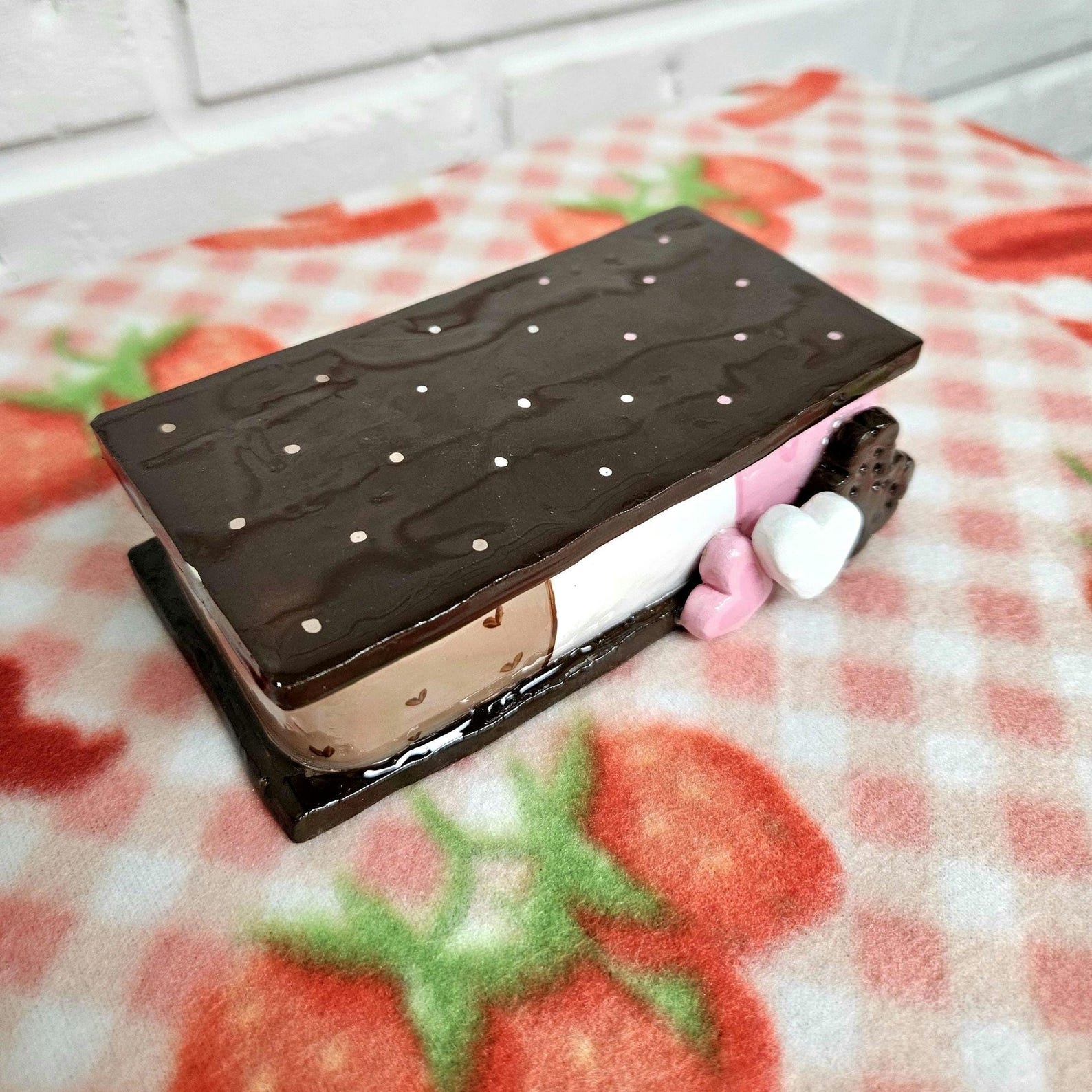 Ice Cream Sandwich Trinket Container - Etsy