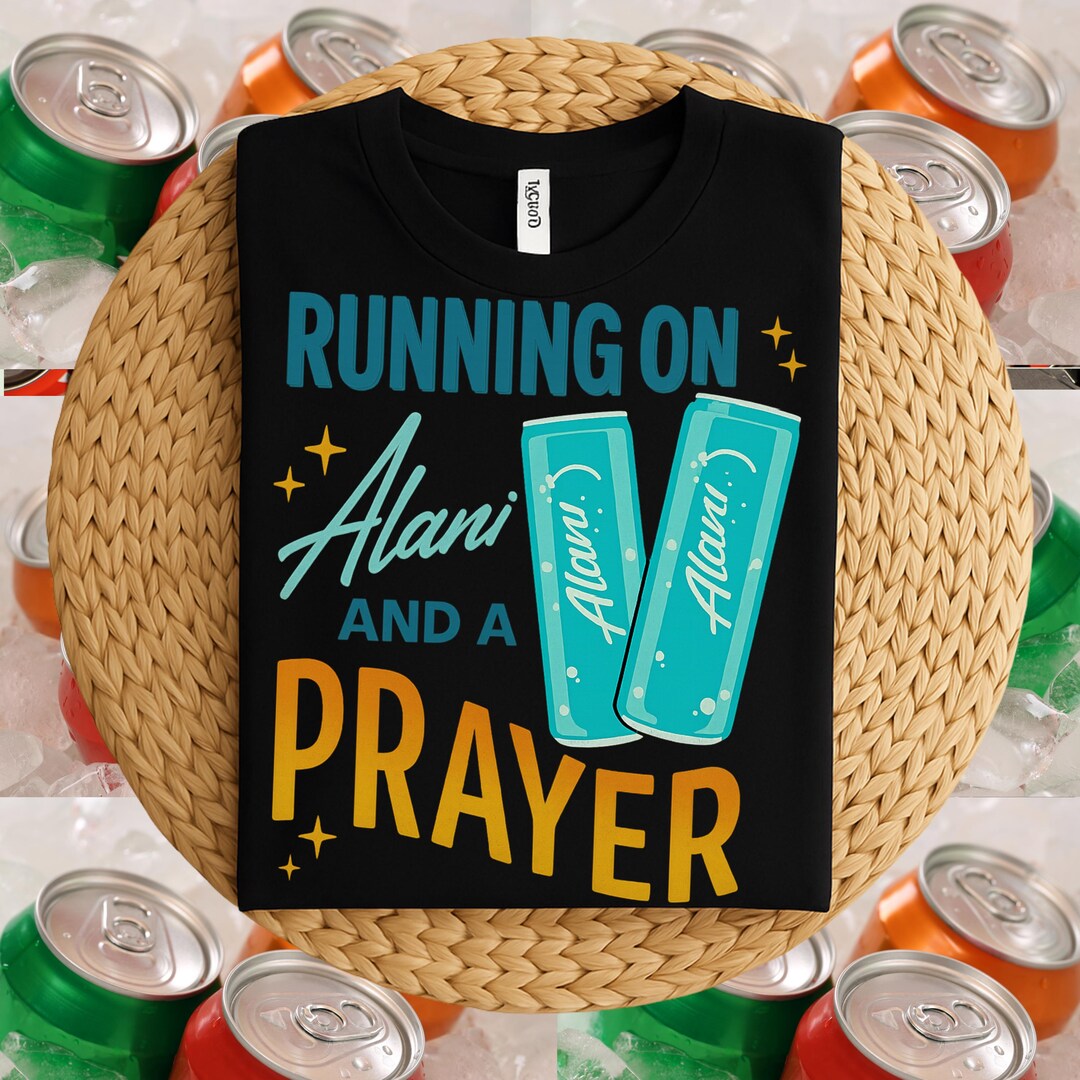 Funny Alani Energy Drink PNG: Retro Design for Shirts, Tumblers ...