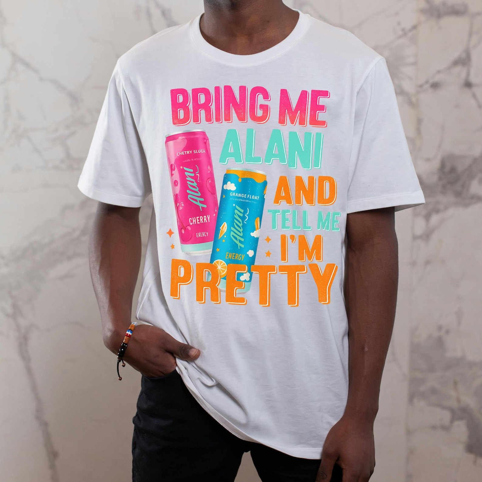 Bring Me Alani Tell Me I'm Pretty PNG SVG, Funny Energy Drink Quote ...