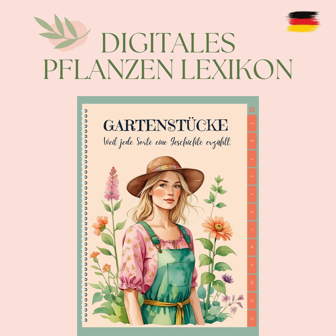Digital Plant Diary | Template to Fill Out for Your Garden Varieties ...