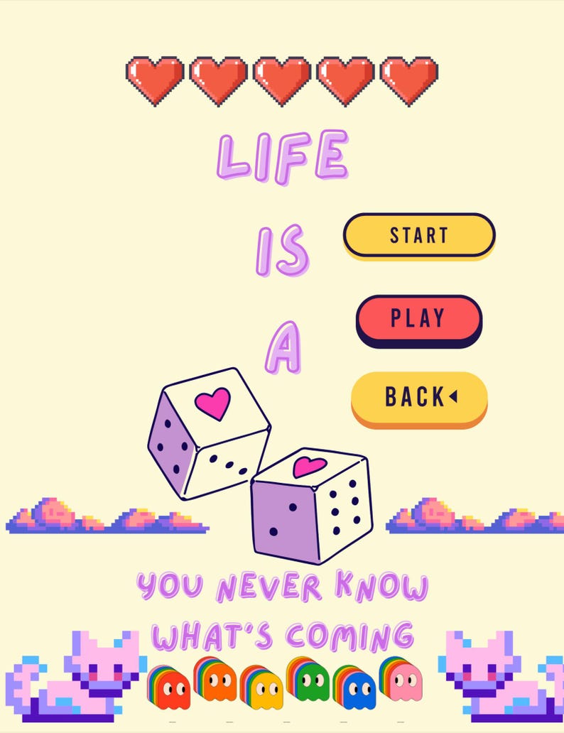 Retro Printable Motivational Wall Art – Life is A Game Quote Poster ...