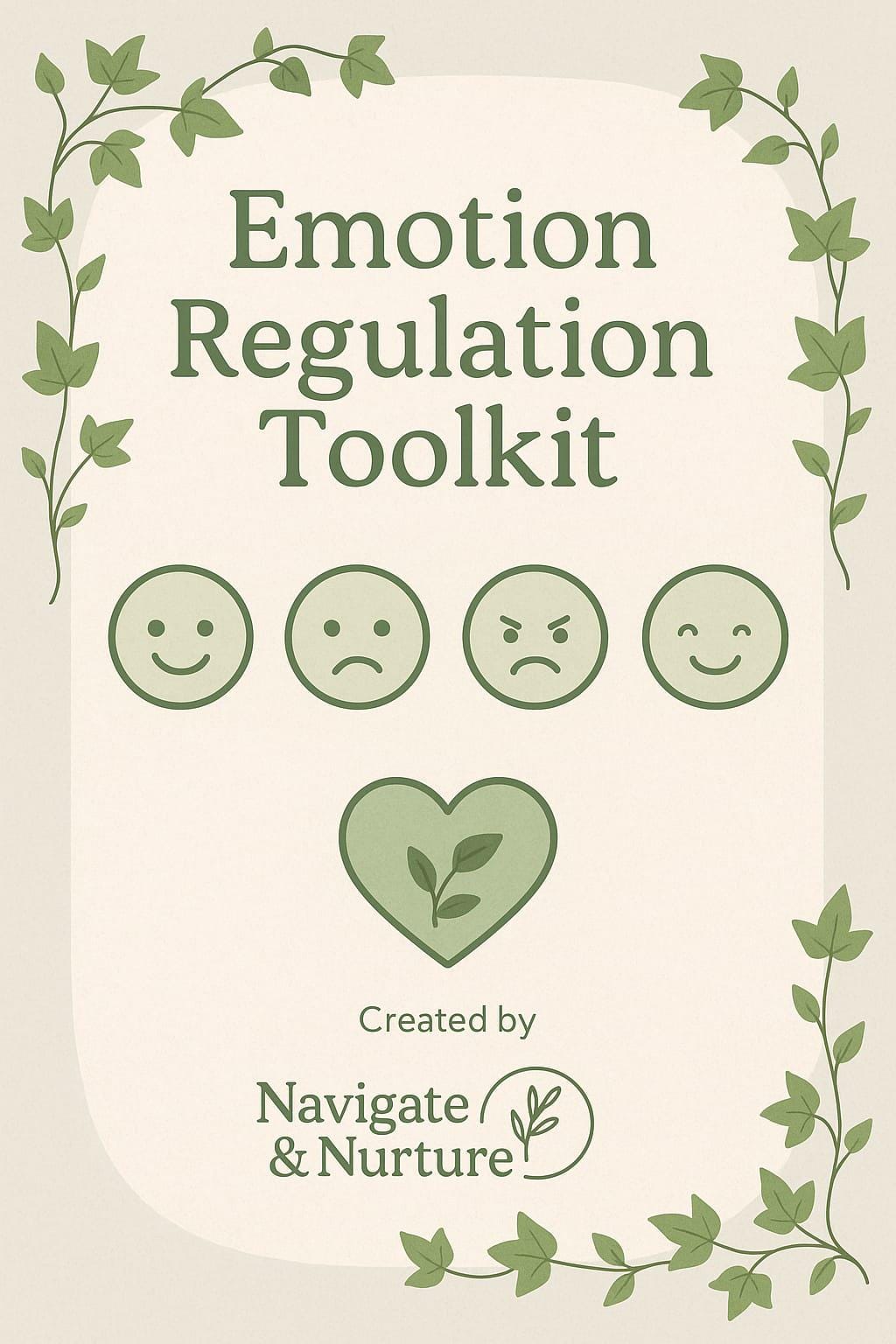 Emotion Regulation Toolkit - Visual Support Pack for Children With ...