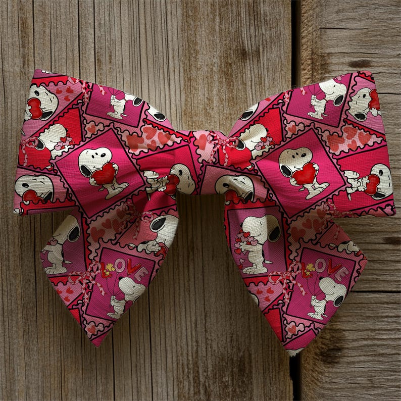 Valentine Snoopy Seamless Pattern, Heart Fabric, Love, Dog, Digital ...