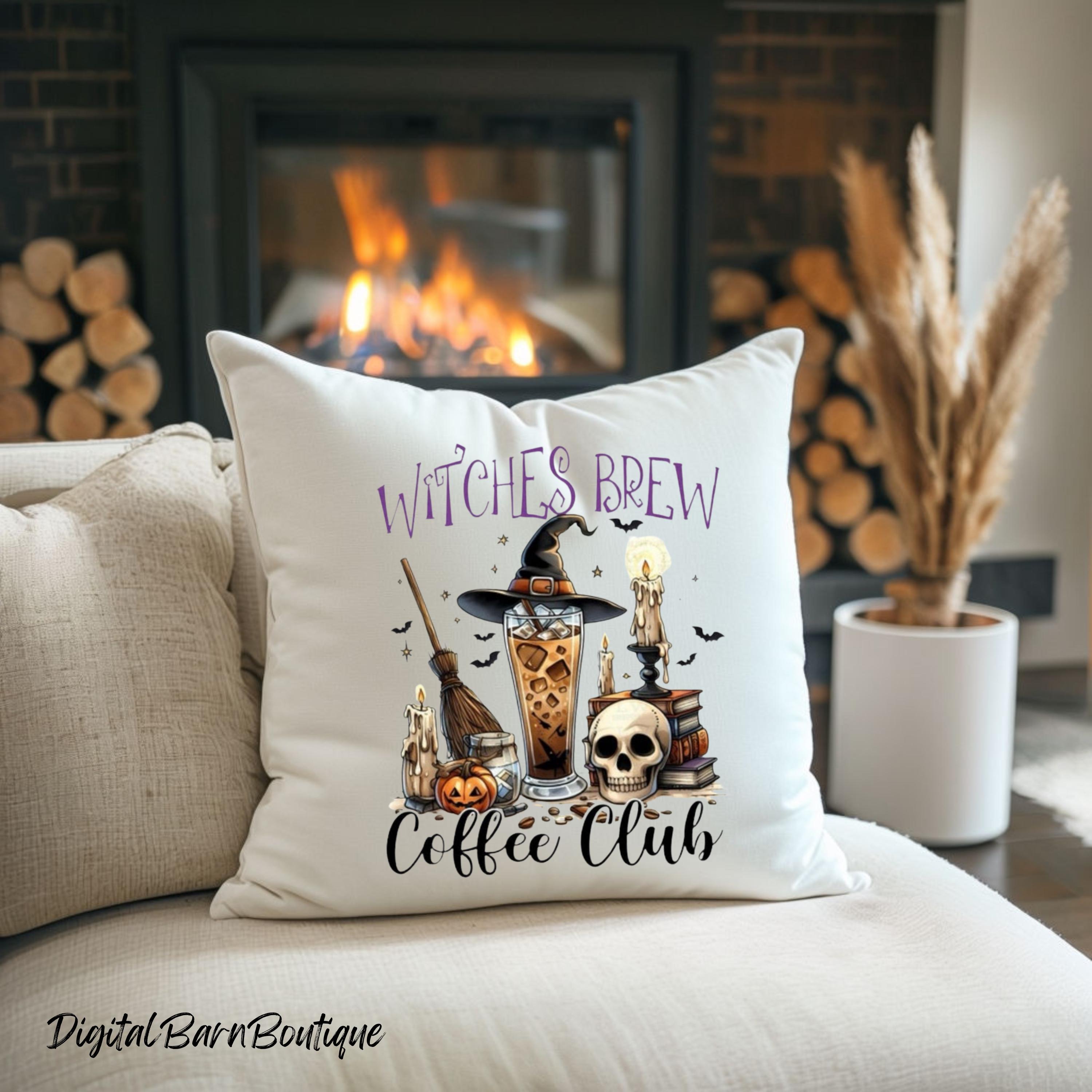Witches Brew Iced Coffee PNG: Spooky Halloween Clipart (digital ...