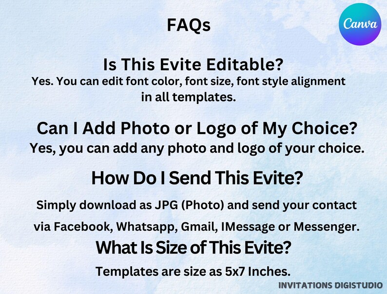 Waterslide Birthday Invitation: Summer Pool Party Evite (canva Template ...
