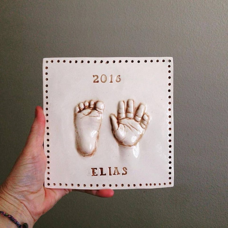Baby Hand Print - Etsy