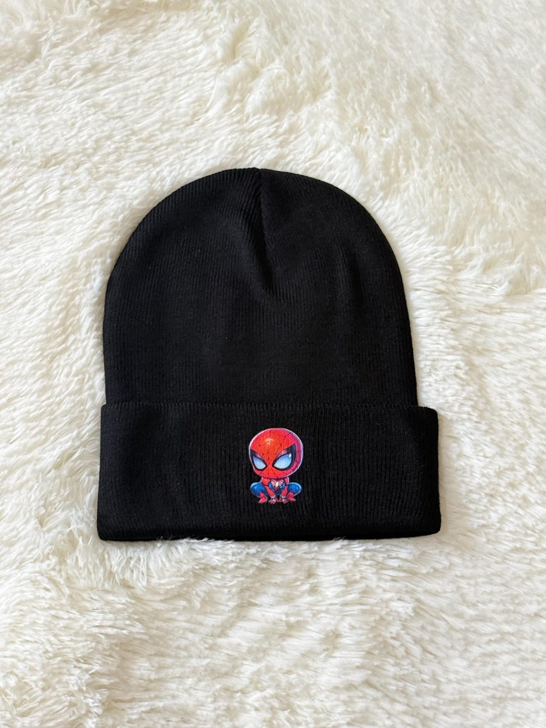 Superhero Inspired Beanie, Cute Comic Hero Knit Beanie, Kids Superhero ...