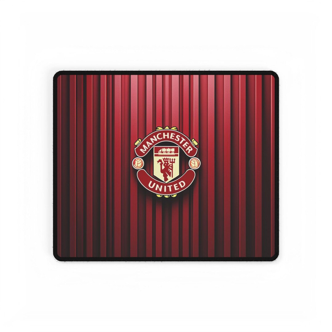 Manchester United Desk Mat - Gamer Gift, Sports Decor, Home Office ...
