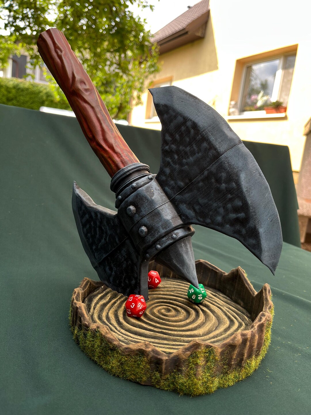 Epic Battle Axe Dice Tower – Perfect for Dungeons & Dragons and Other ...