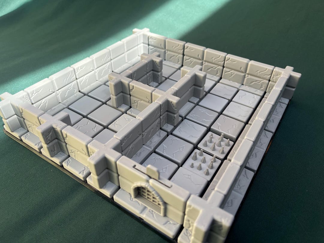 Digital Download STL - Modular Grid Dungeon: the Classic - Etsy