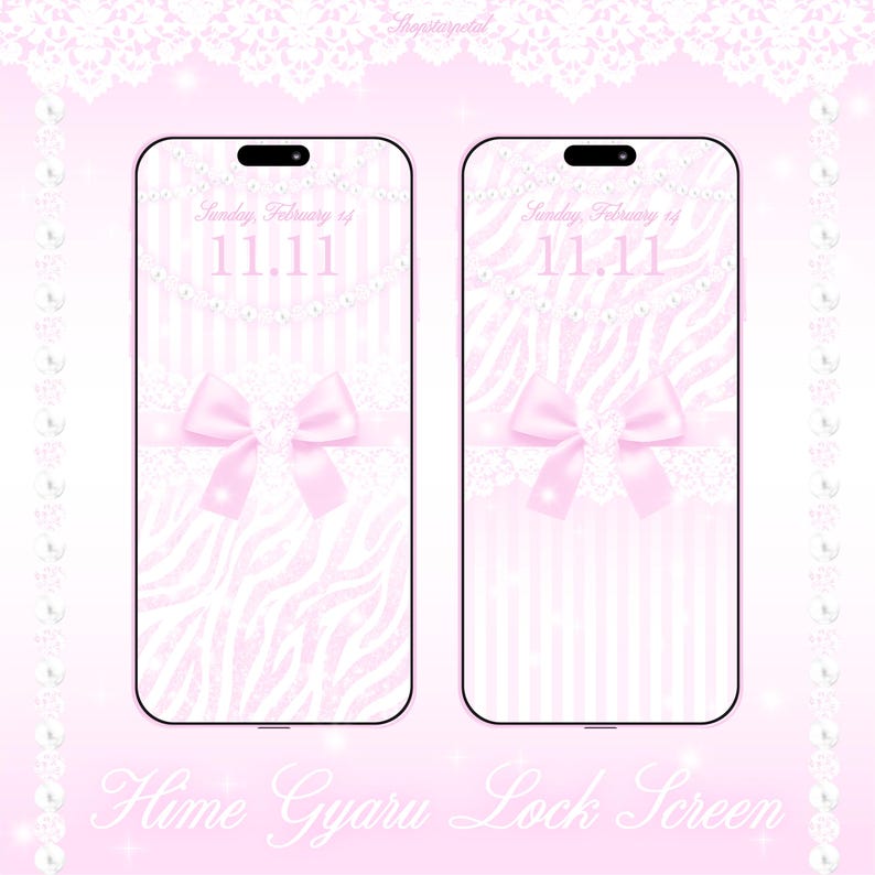 Hime Gyaru Y2k Cute Wallpapers for iPhone and Android Phones Home ...