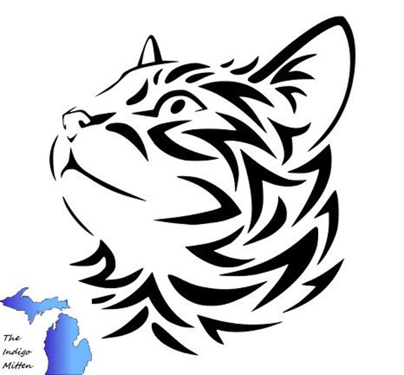 CROCHET Graph With Instructions PATTERN Cat for Afghan Pdf - Etsy