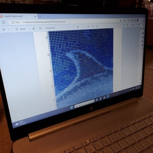 Cross-stitch LARGE PATTERN for Playful Dolphins, Digital Download, PDF Pattern - Etsy