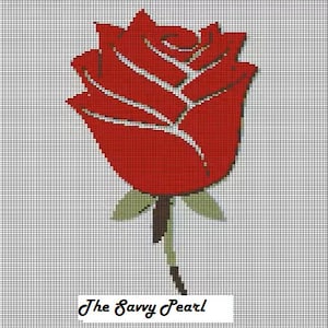 Rose Graph PATTERN for Crochet, PDF Digital Download - Etsy