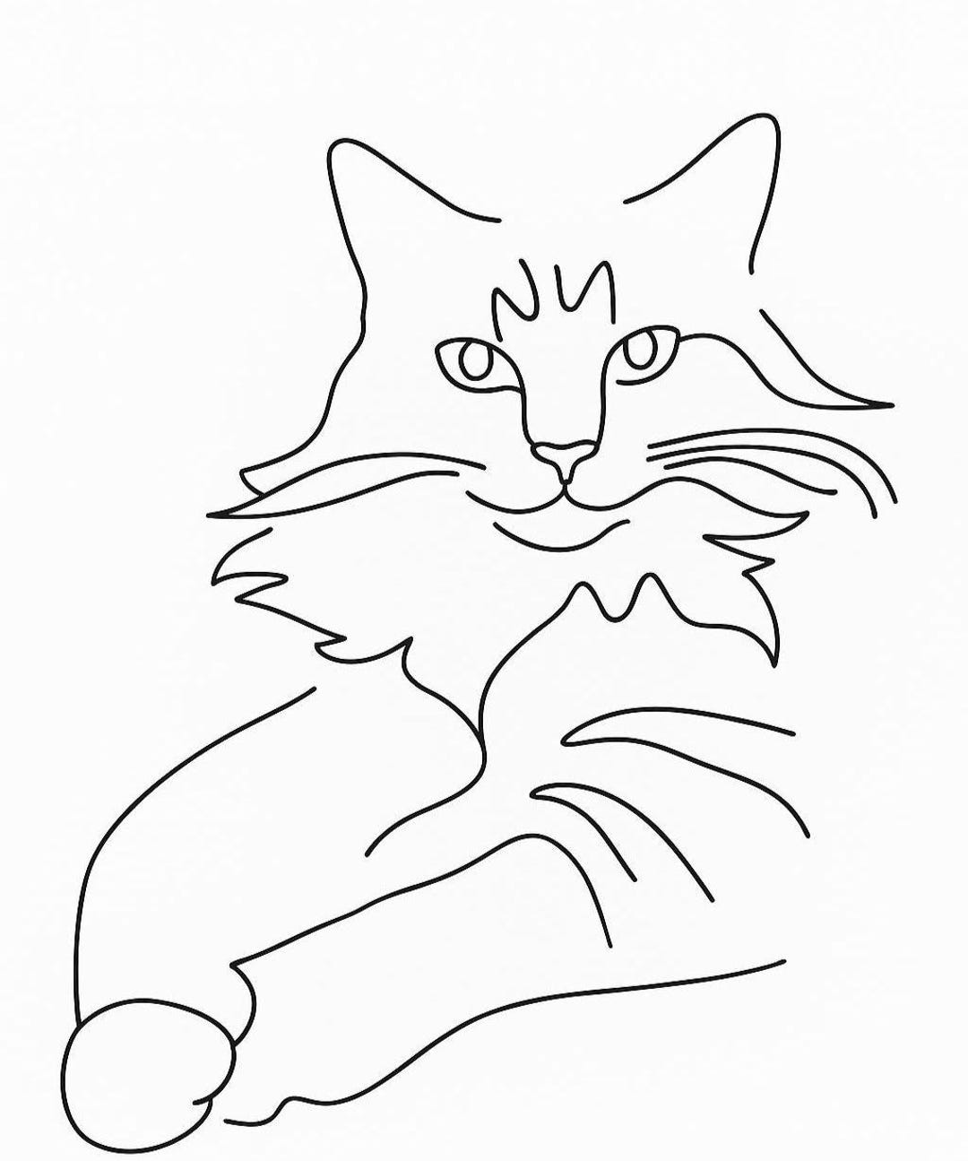 Minimalist Fine Line PET PORTRAITS Art - Etsy