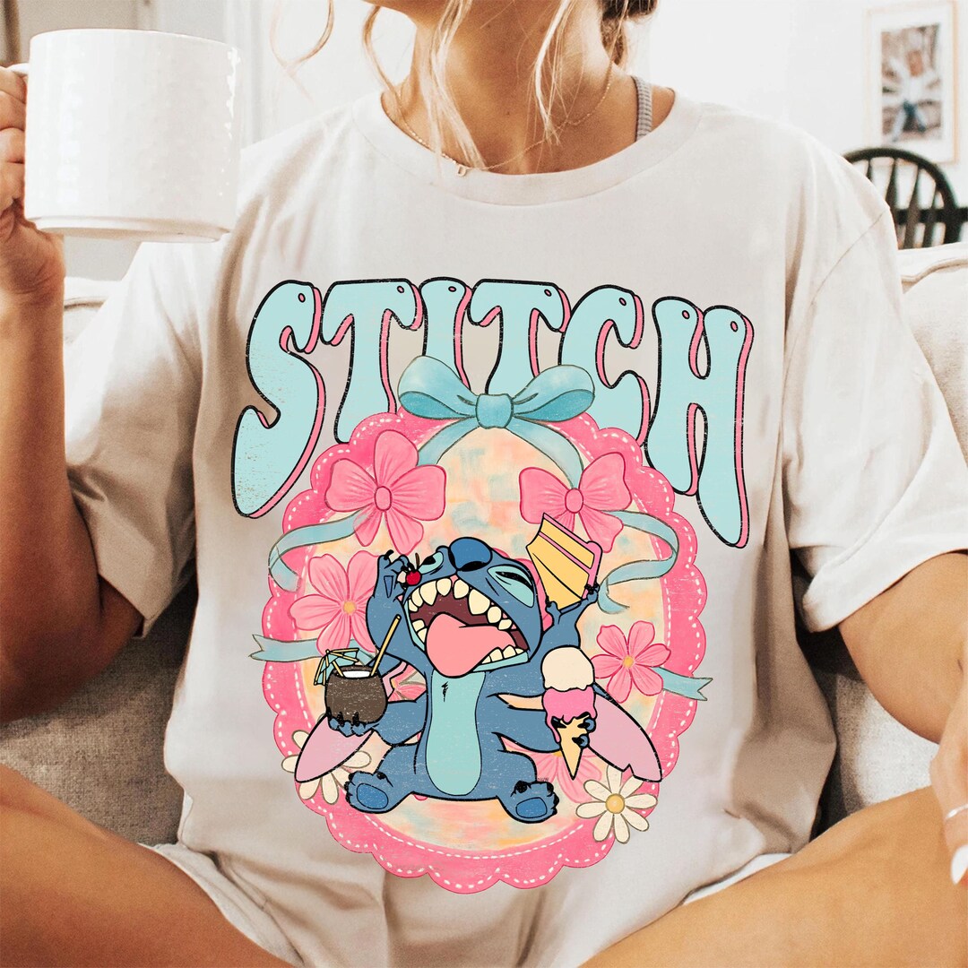 Blue Cartoon Movie Png, Cute Stitch Eating Ice Cream Png, Beach Vibes ...