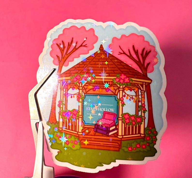 Custom Gilmore Girls Sticker Stars Hollow Gazebo - Etsy