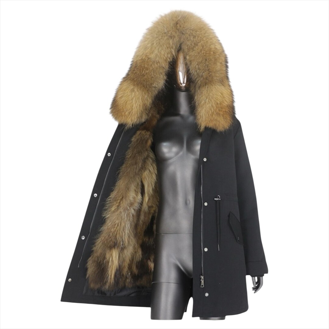 Luxury Real Fur Parka 7 Colors PHOTO - Etsy