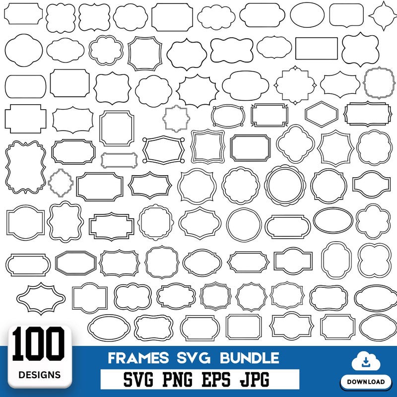 Retro Poster Border Png - Etsy