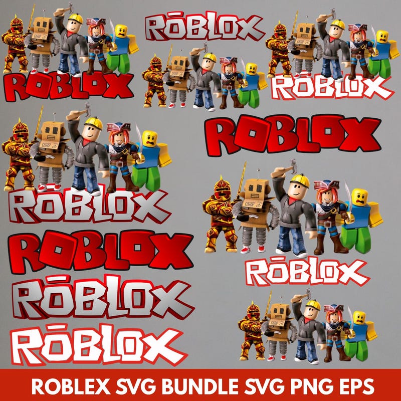 Roblox Papercraft Paper - Etsy