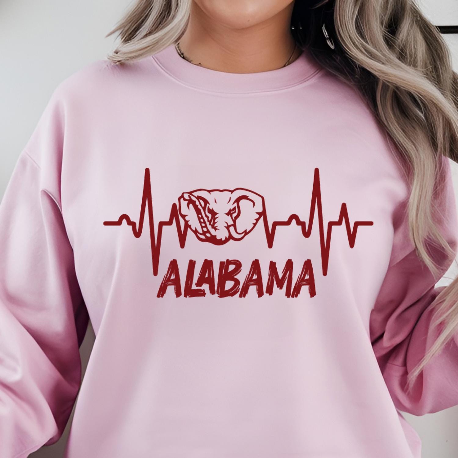 Alabama SVG Bundle: Crimson Football, State Outline, Love Designs - Etsy