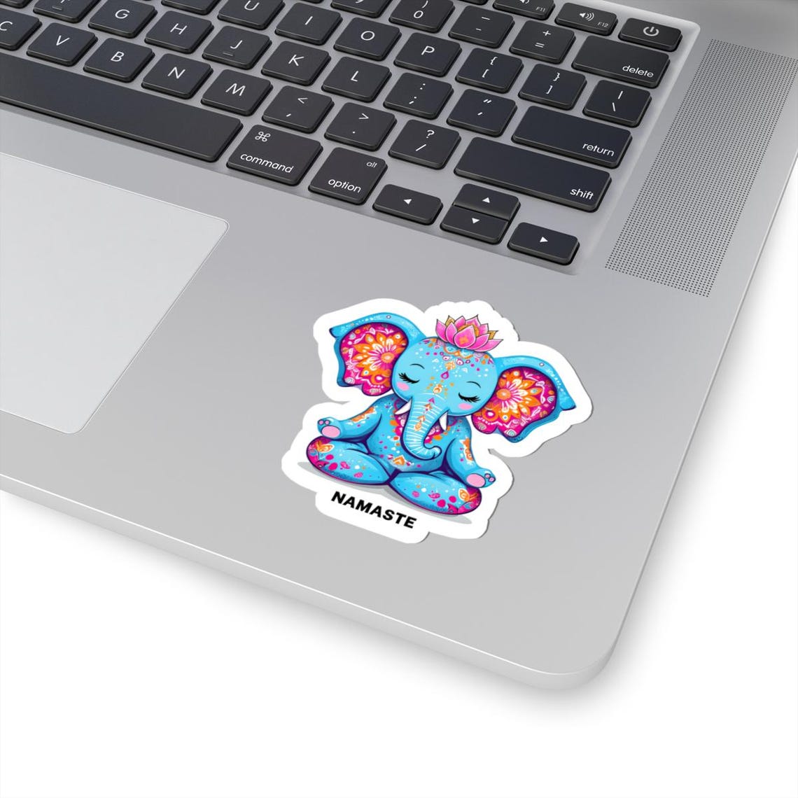 Namaste Elephant Sticker, Boho Decor, Yoga Gifts, Meditation ...