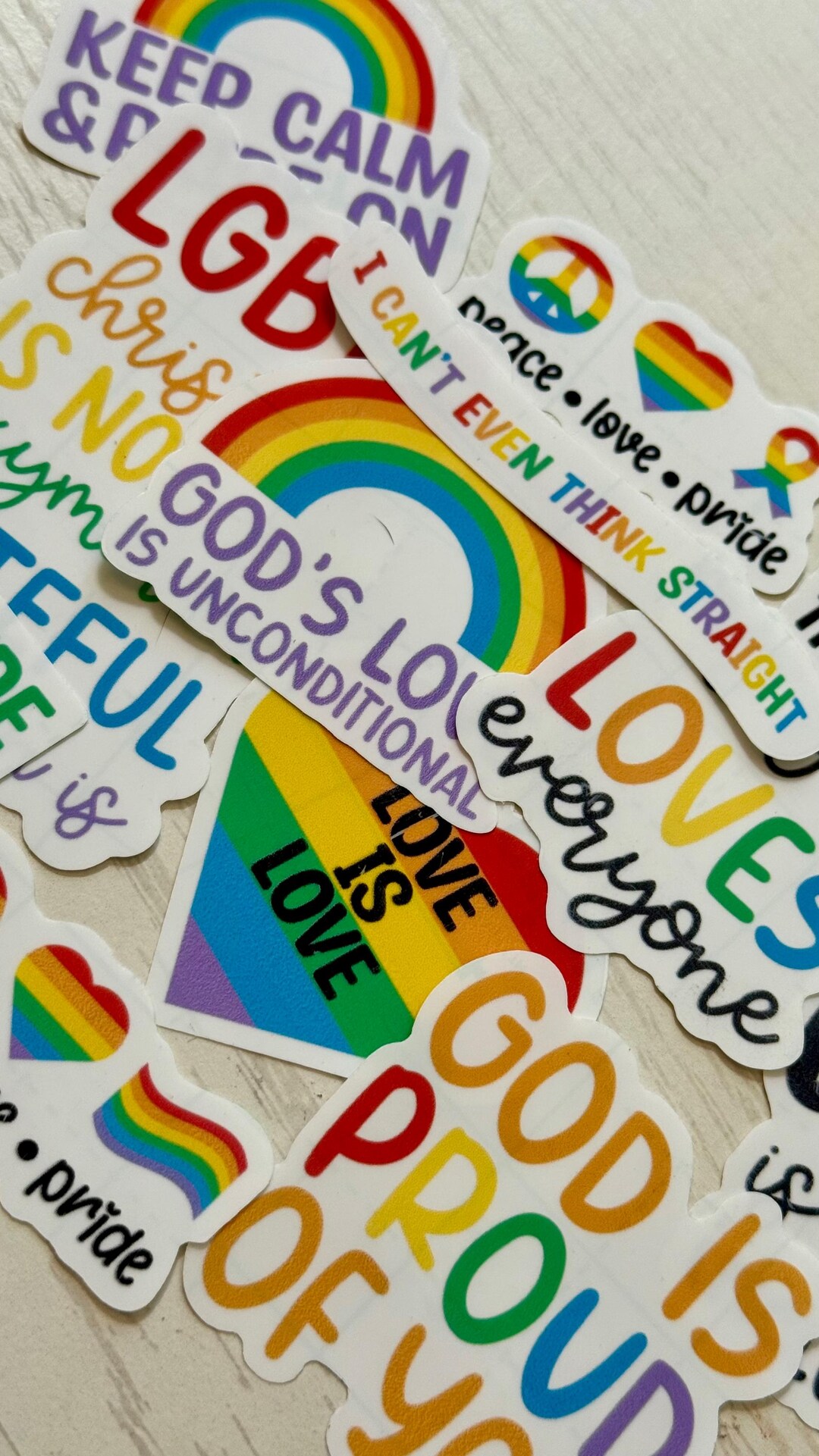 LGBTQ Faith Sticker Bundle - Etsy