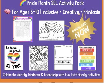 Celebrating Pride Month, Printable and Digital Workbook, Homeschool and ...