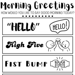 Morning Greetings Poster - Etsy